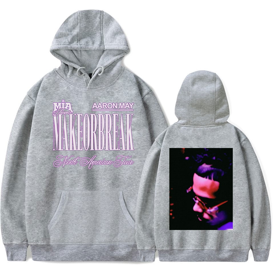 Aaron May MAKEORBREAK North American Tour Hoodie 2024 Concert Merch ...