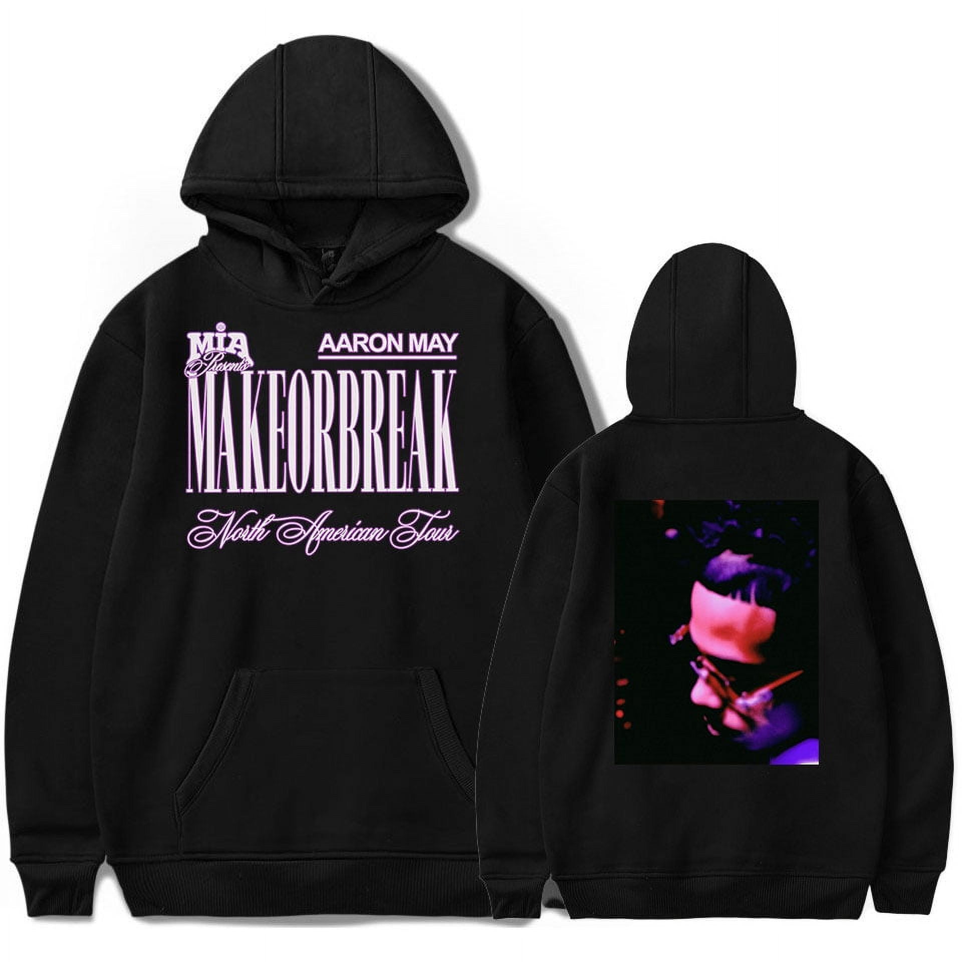 Aaron May MAKEORBREAK North American Tour Hoodie 2024 Concert Merch ...