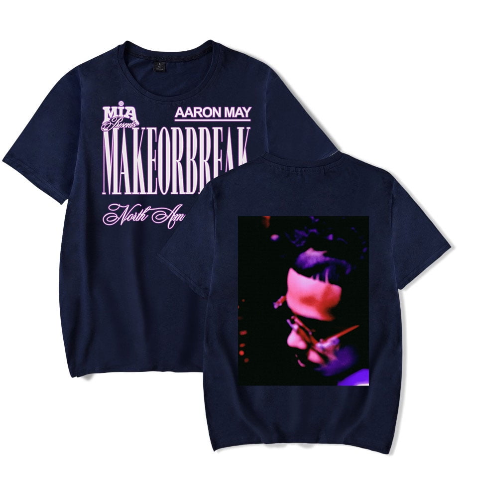 Aaron May MAKEORBREAK North American Tour T-Shirt 2024 Concert Women ...