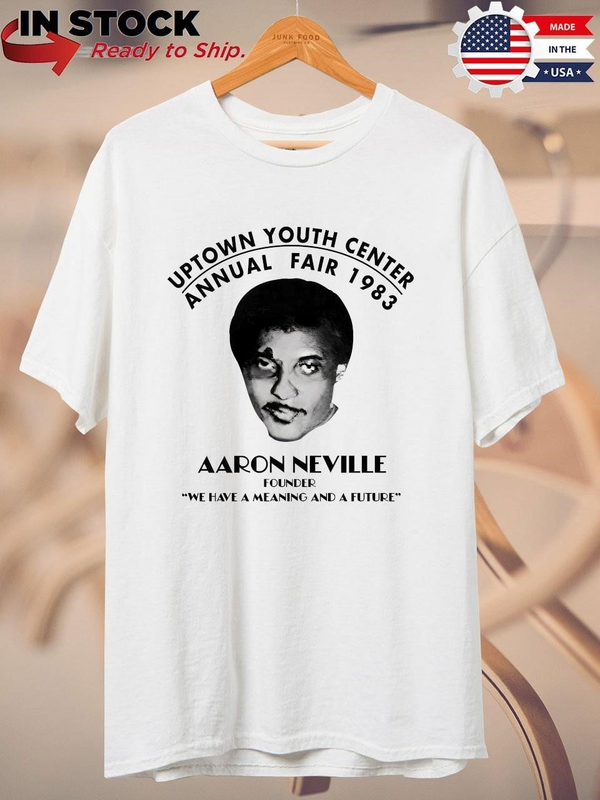 Aaron Neville Uptown Youth Center Annual Fair 1983 Shirt - Walmart.com