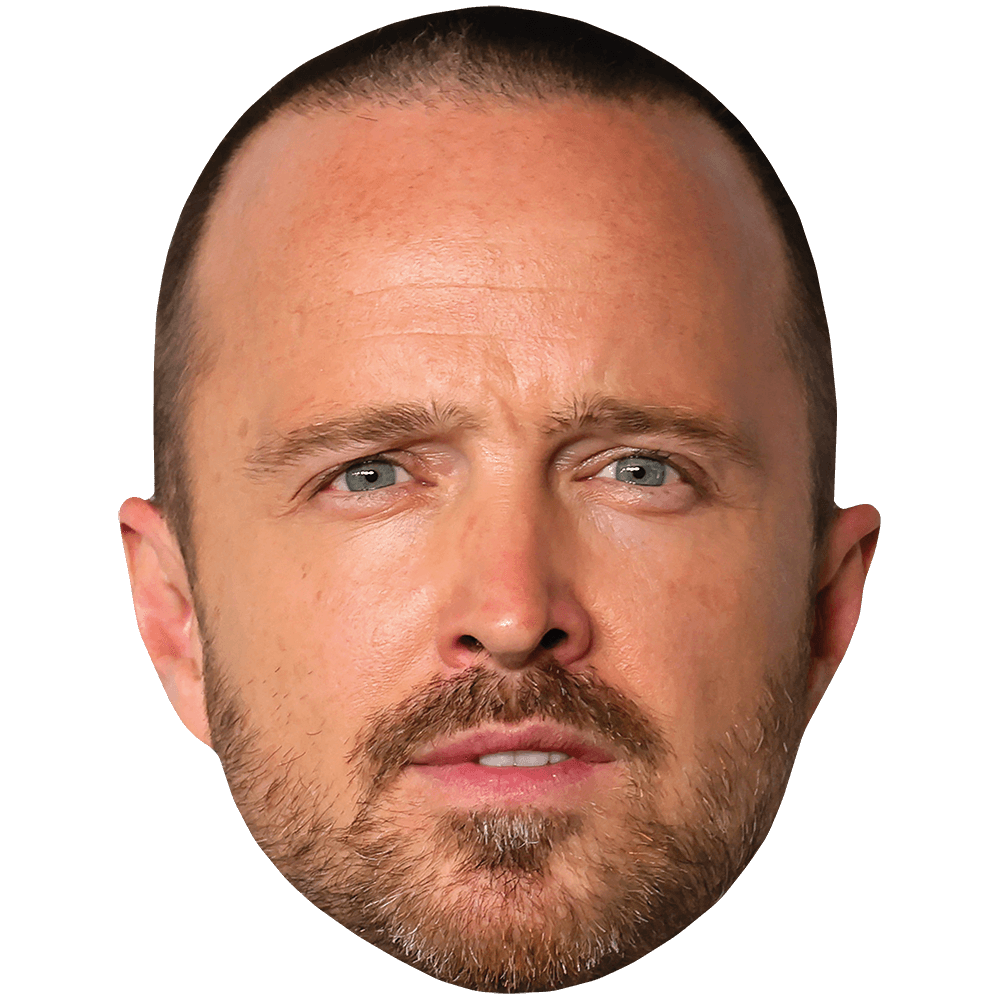 Aaron Paul (Short Hair) Celebrity Mask, Flat Card Face, Fancy Dress ...
