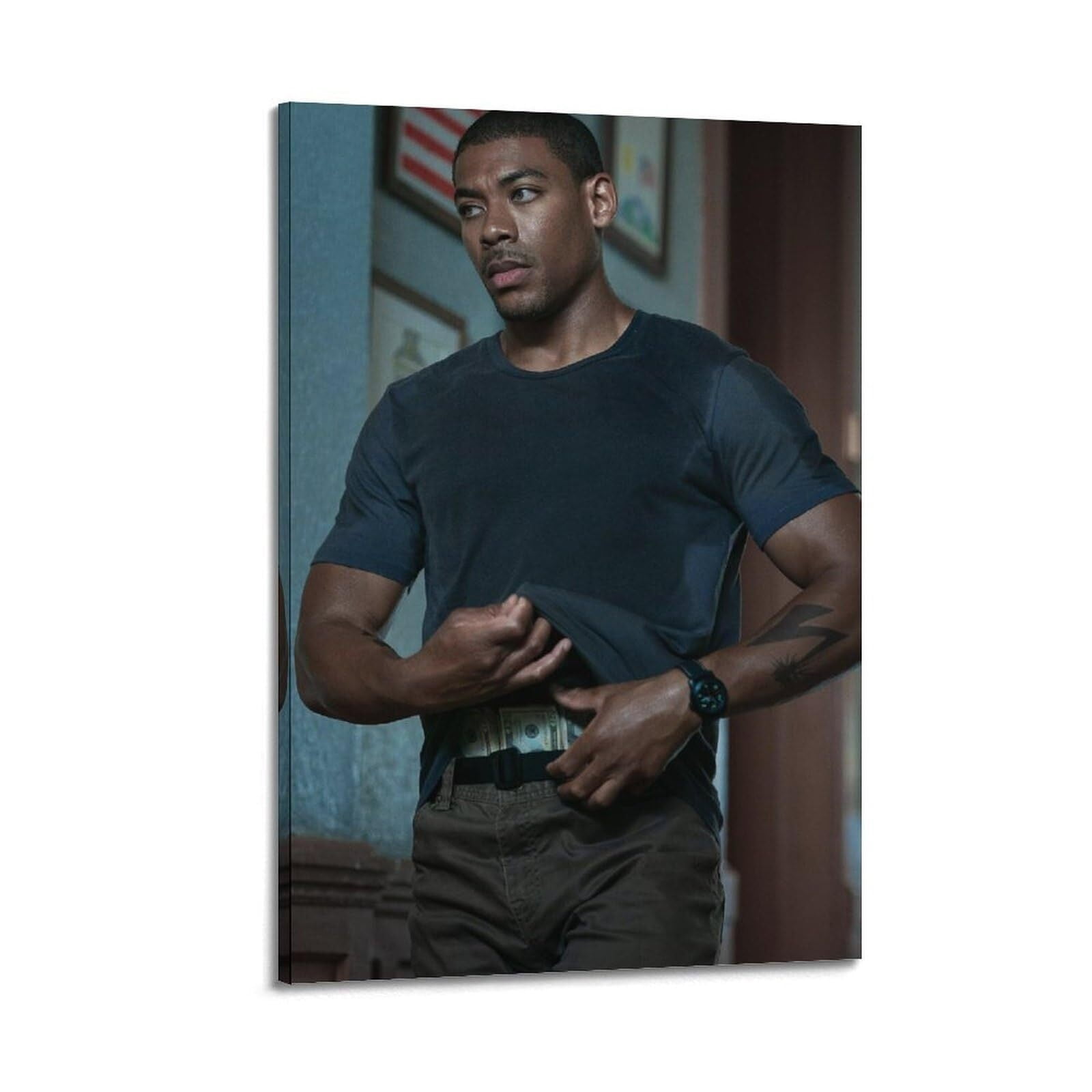 Aaron Pierre Actor Poster Posters Aesthetic Canvas Posters Room Bedroom ...