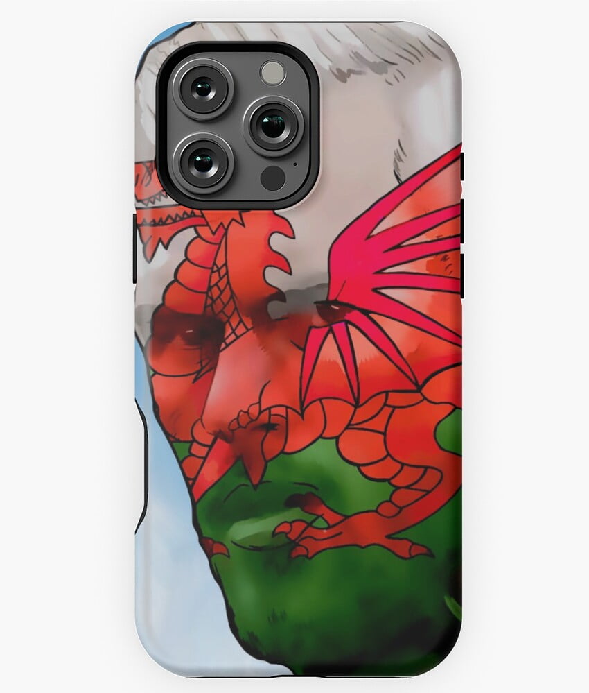 Aaron Ramsey Welsh Dragon Phone Case for iPhone 16 15 14 13 12 11 Pro ...