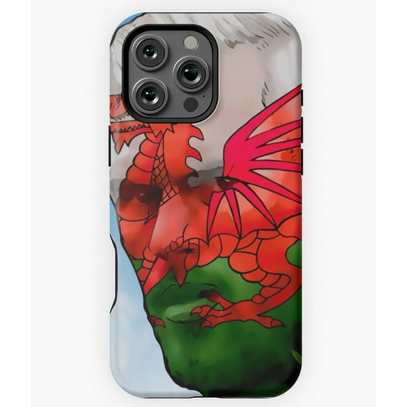 Aaron Ramsey Welsh Dragon Phone Case for iPhone 16 15 14 13 12 11 Pro ...