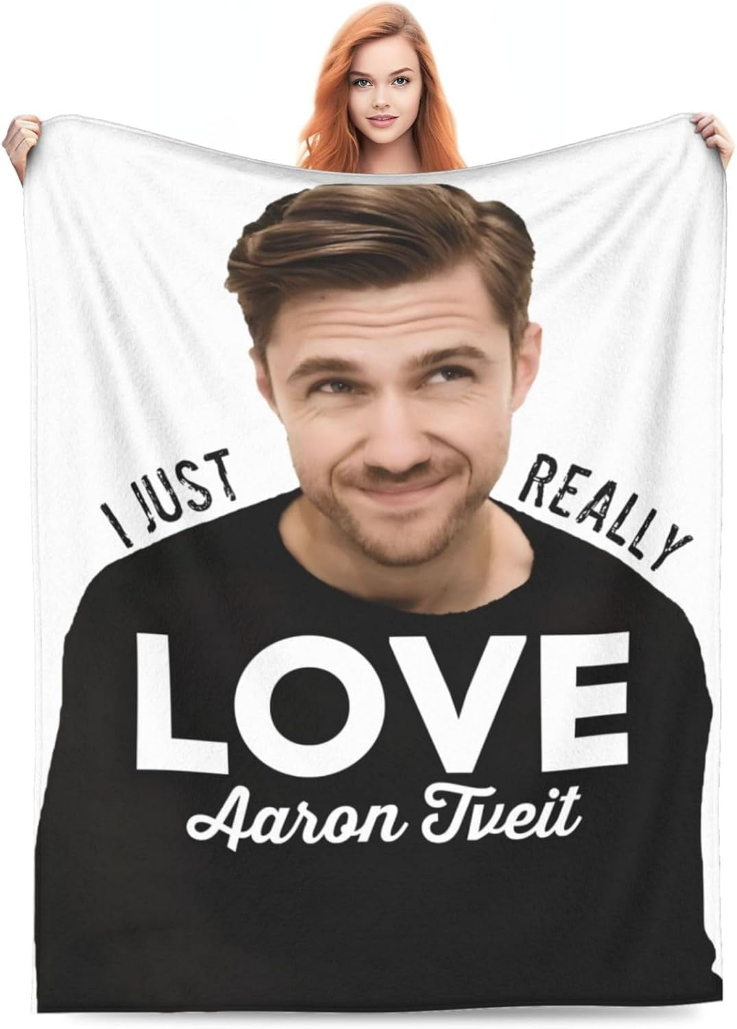 Aaron Tveit Blanket Soft Cozy Fleece Throw Blanket Fuzzy Plush ...