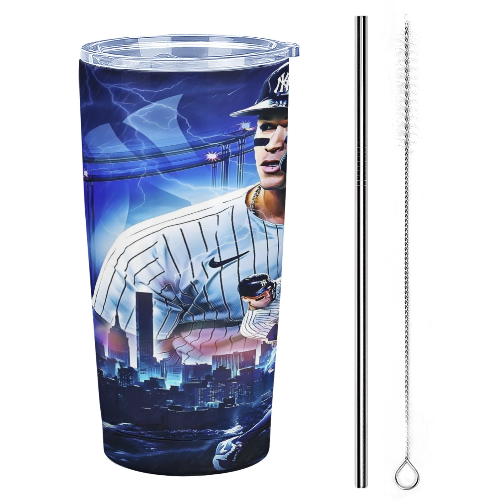 Aaron and Judge Personalised Travel Mug has an iconic print, is durable ...