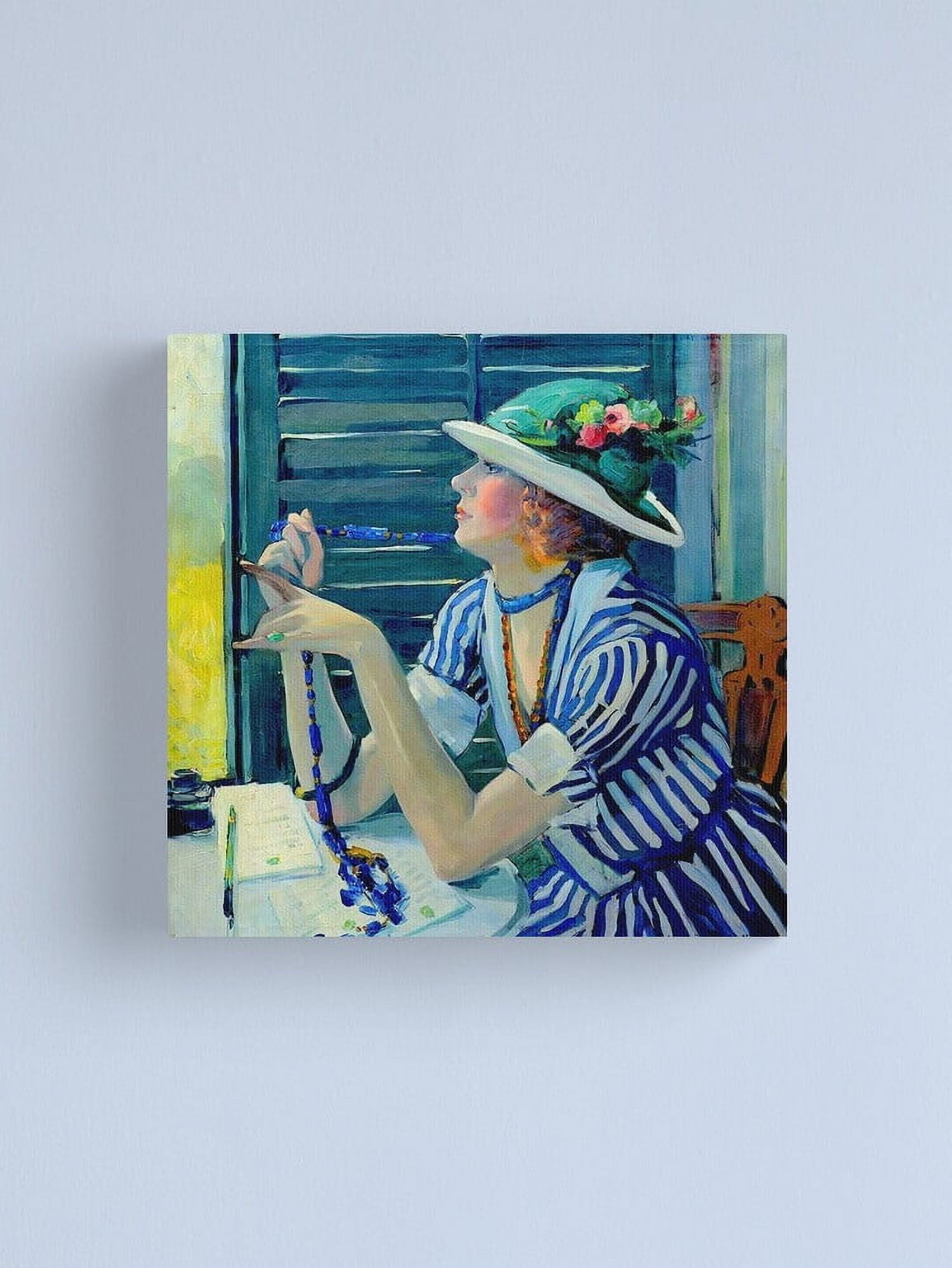 AatoeaX THE ANSWER : Vintage Jane Peterson Oil Painting Print Canvas ...