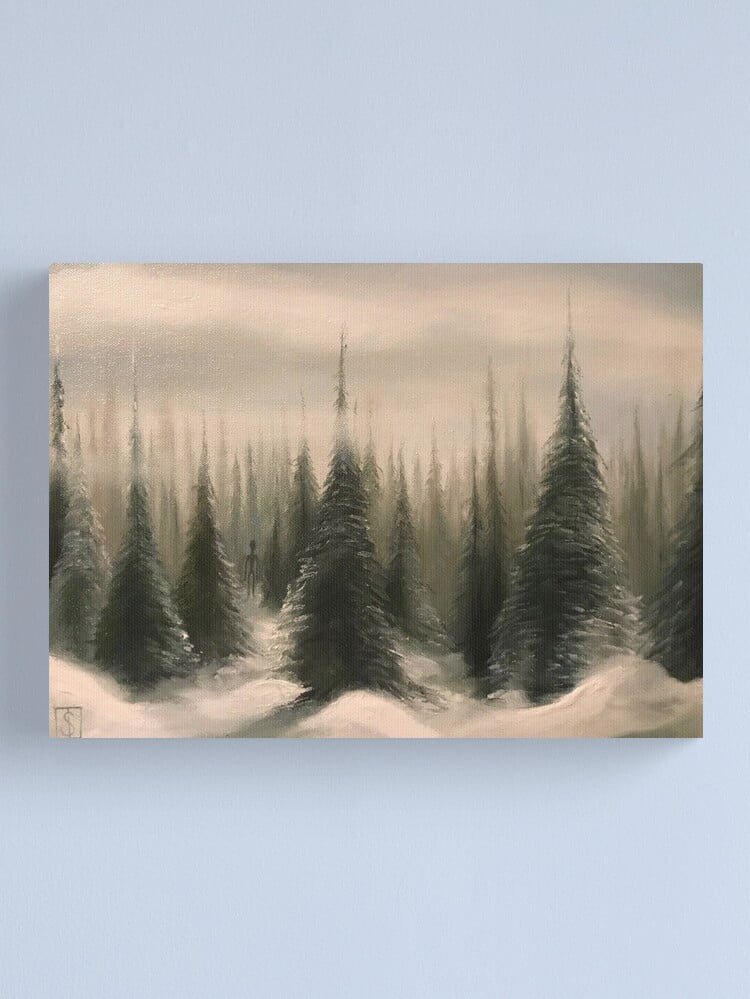AatoeaX Alien Forest oil painting Oregon Trees Canvas Print Modern Wall ...