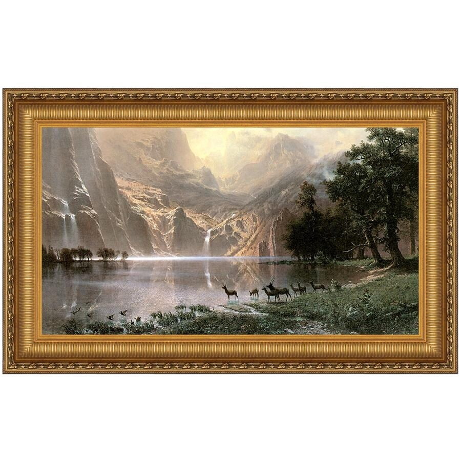 AatoeaX Among the Sierra Nevada, 1868: Canvas Replica Painting: Small ...