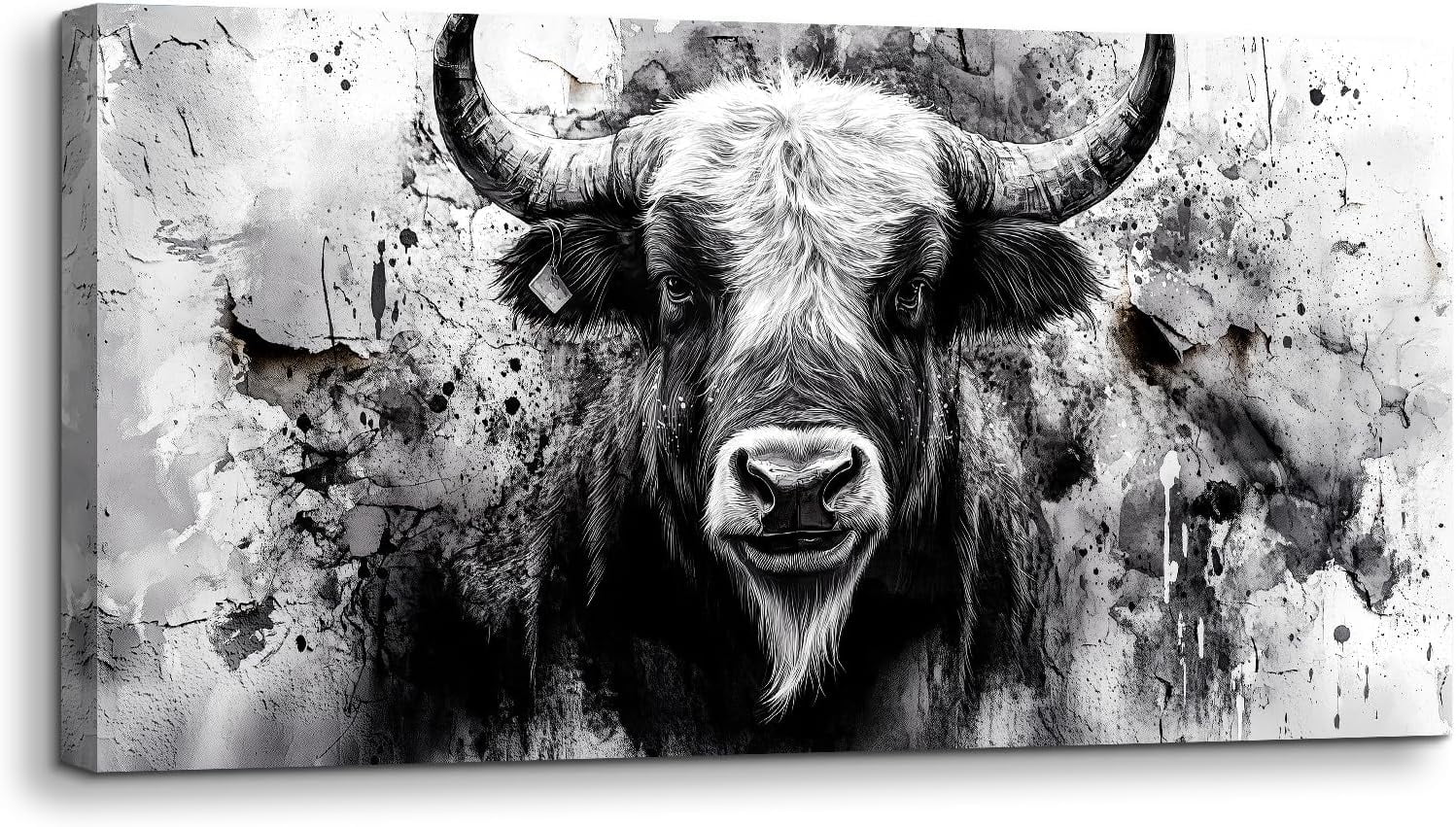 AatoeaX Animal Black and White Wall Art, Wall Decor Living Room ...