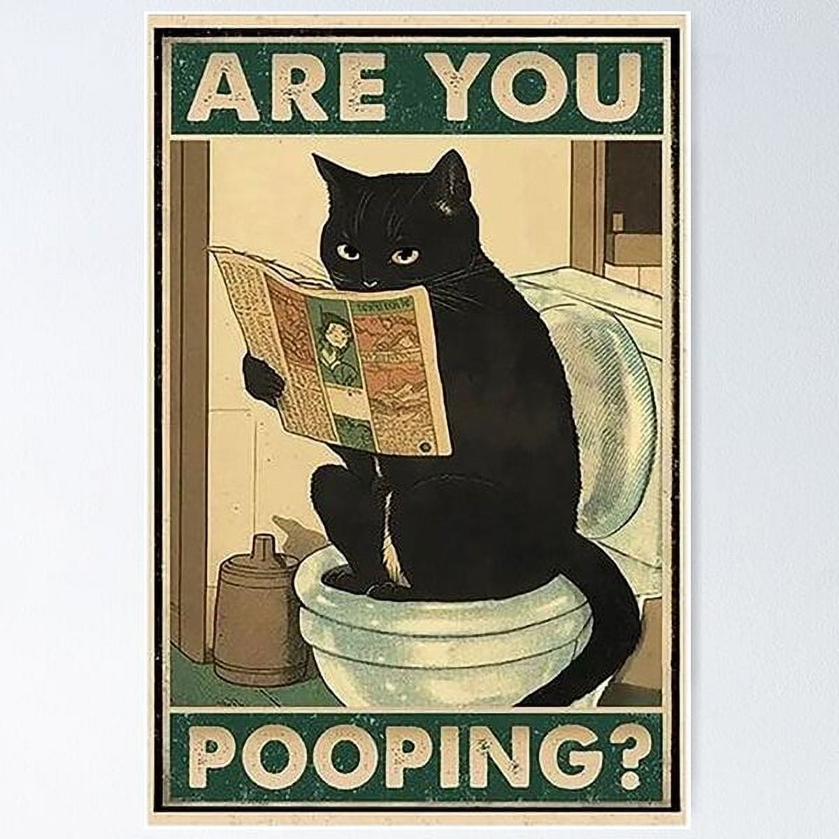 AatoeaX Are You Pooping PosterAesthetic Home Decor – Perfect for ...