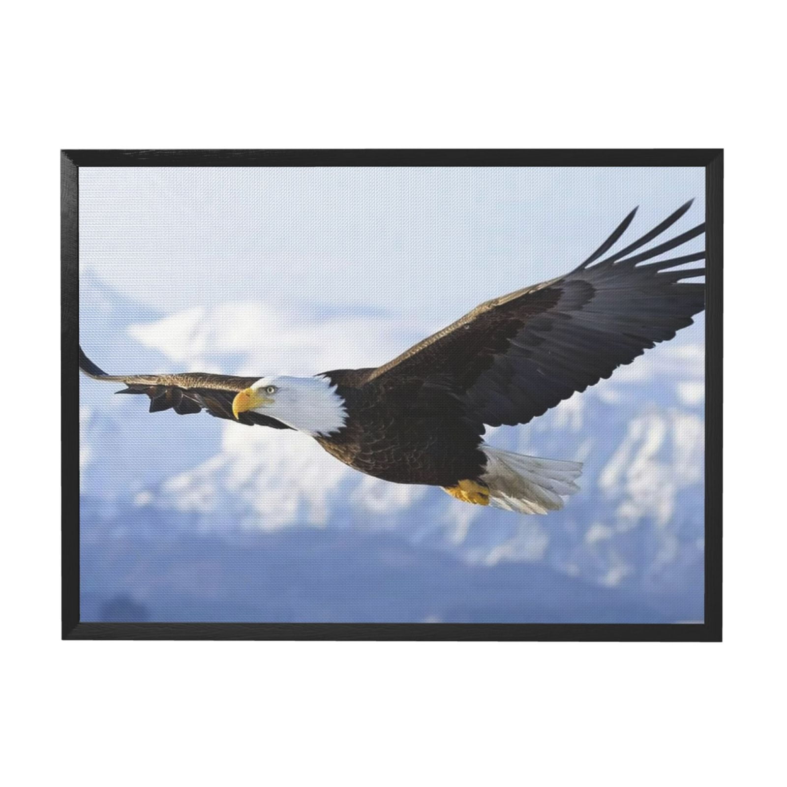 AatoeaX Bald Eagle Poster, Flying Bird Wildlife, Canvas Wall Art For ...