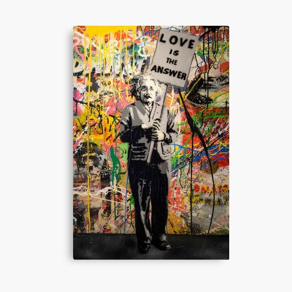 AatoeaX Banksy Love Is The Answer Canvas Print Modern Wall Art Canvas ...