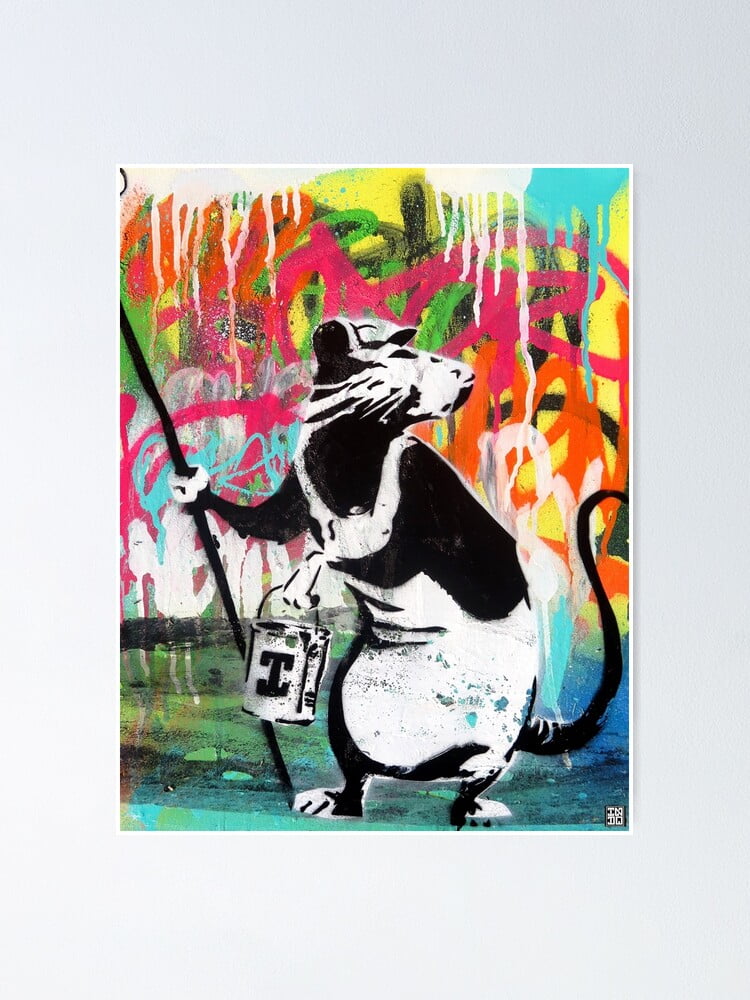 AatoeaX Banksy The Rat | Graffiti Street Art | best street artist in ...