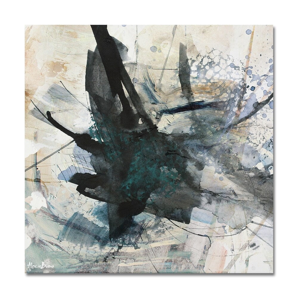 AatoeaX 'Bueno Exchange LI' Abstract Canvas Art Modern Wall Art Canvas ...