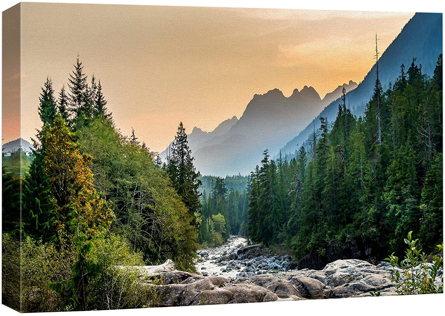 AatoeaX Canvas Print Wall Art Woodland Nursery Decor Colorado Forest ...