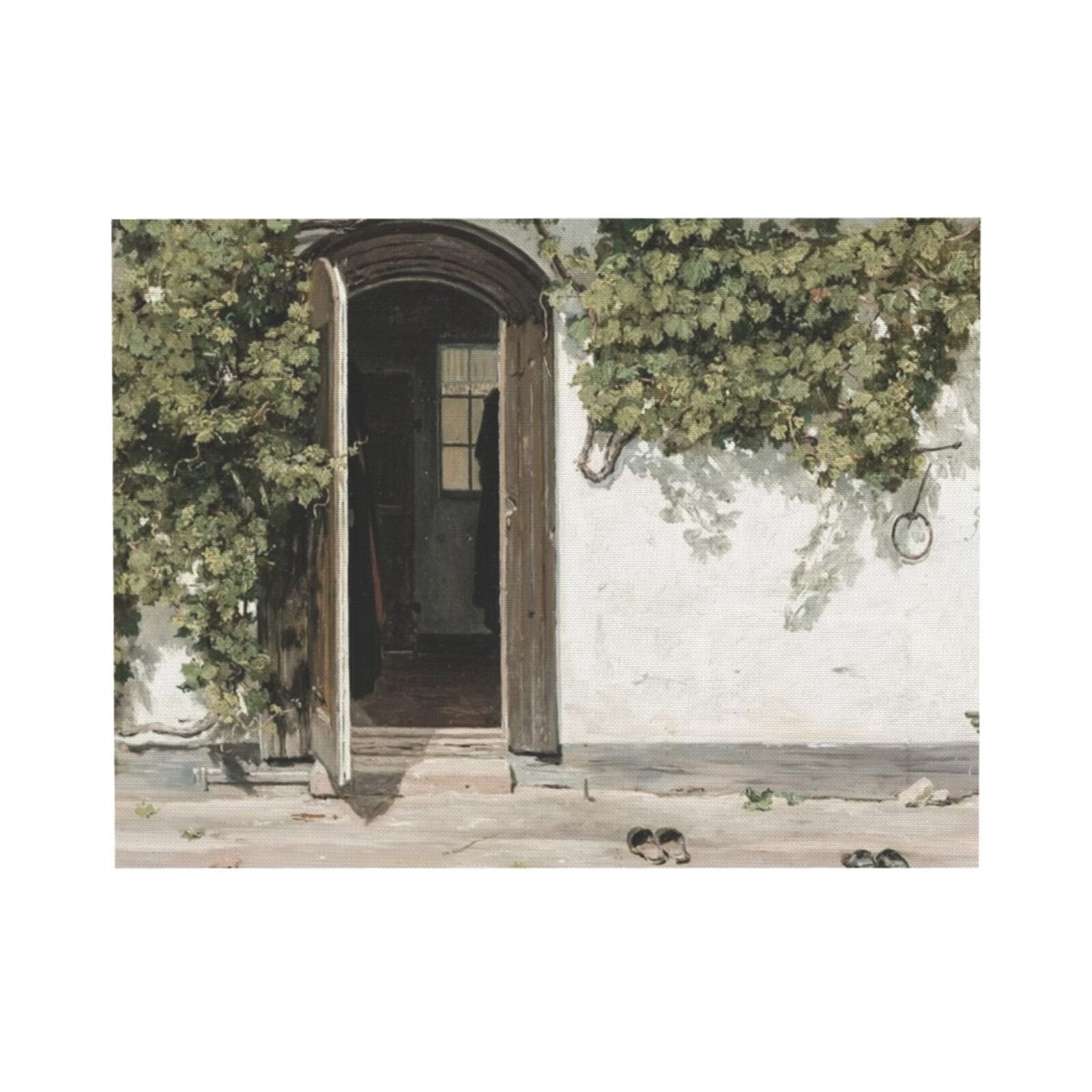 AatoeaX Canvas Wall Art, Rural Landscape Vintage Art Prints, Rustic ...