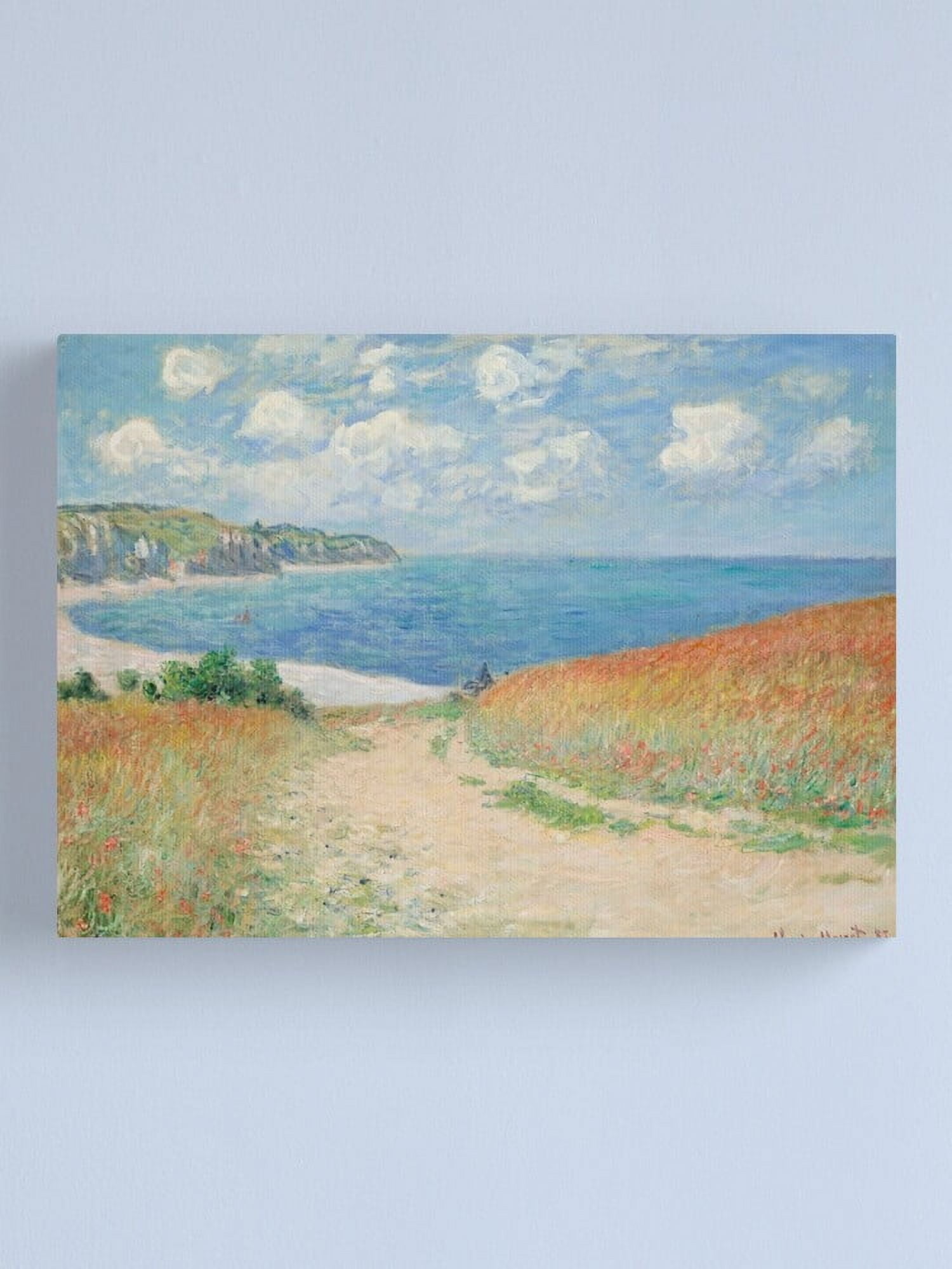 AatoeaX Claude Monet Path through the Wheat Fields at Pourville 1882 ...
