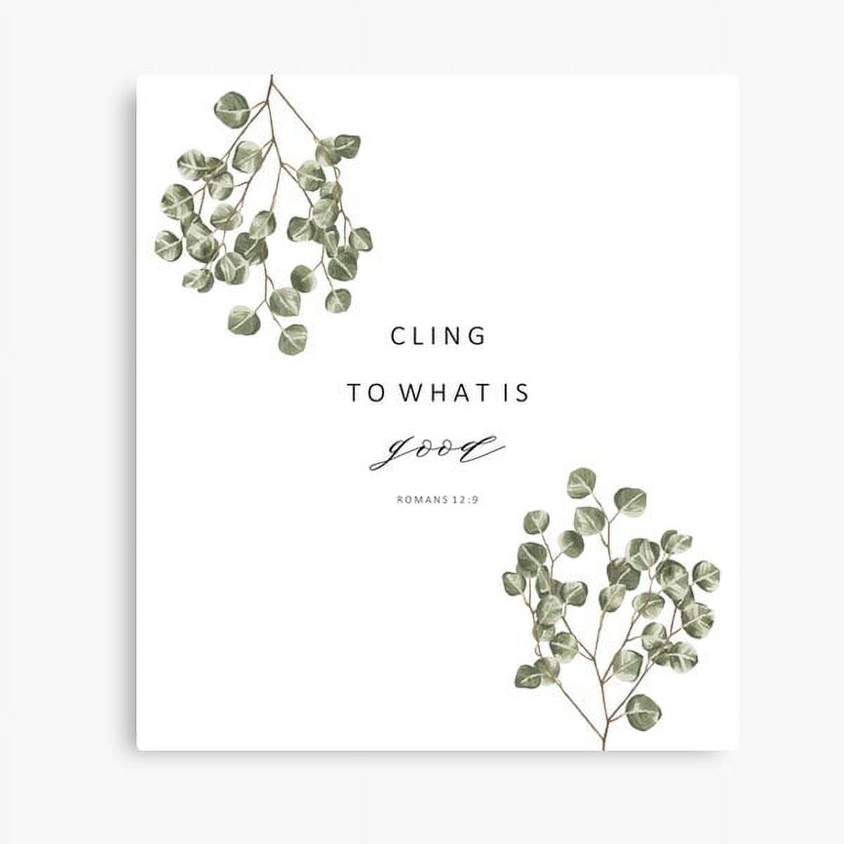 AatoeaX Cling To What Is Good Canvas Print Modern Wall Art Canvas ...