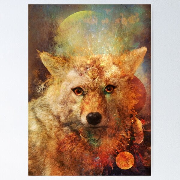 AatoeaX Coyote Poster Aesthetic Home Decor – Perfect for Gallery Walls ...