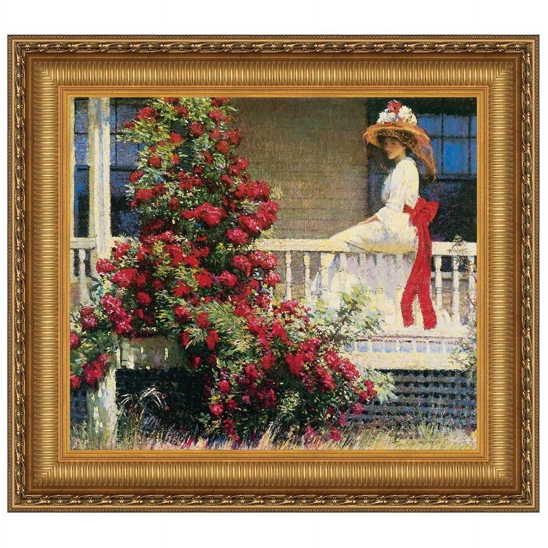 AatoeaX The Crimson Rambler, 1908: Canvas Replica Painting: Large ...