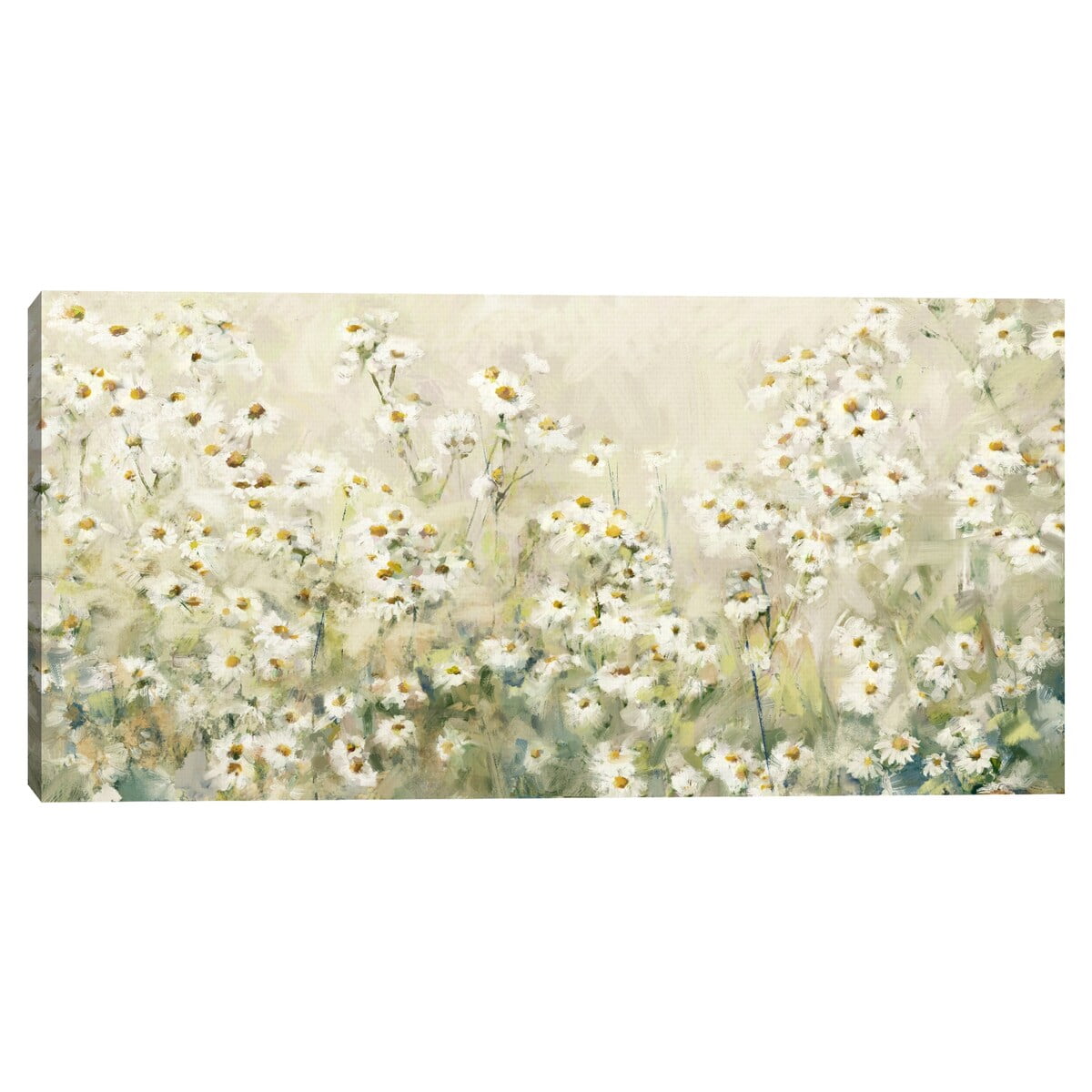 AatoeaX Daytime Daisies Arts Canvas Art Print Modern Wall Art Canvas ...
