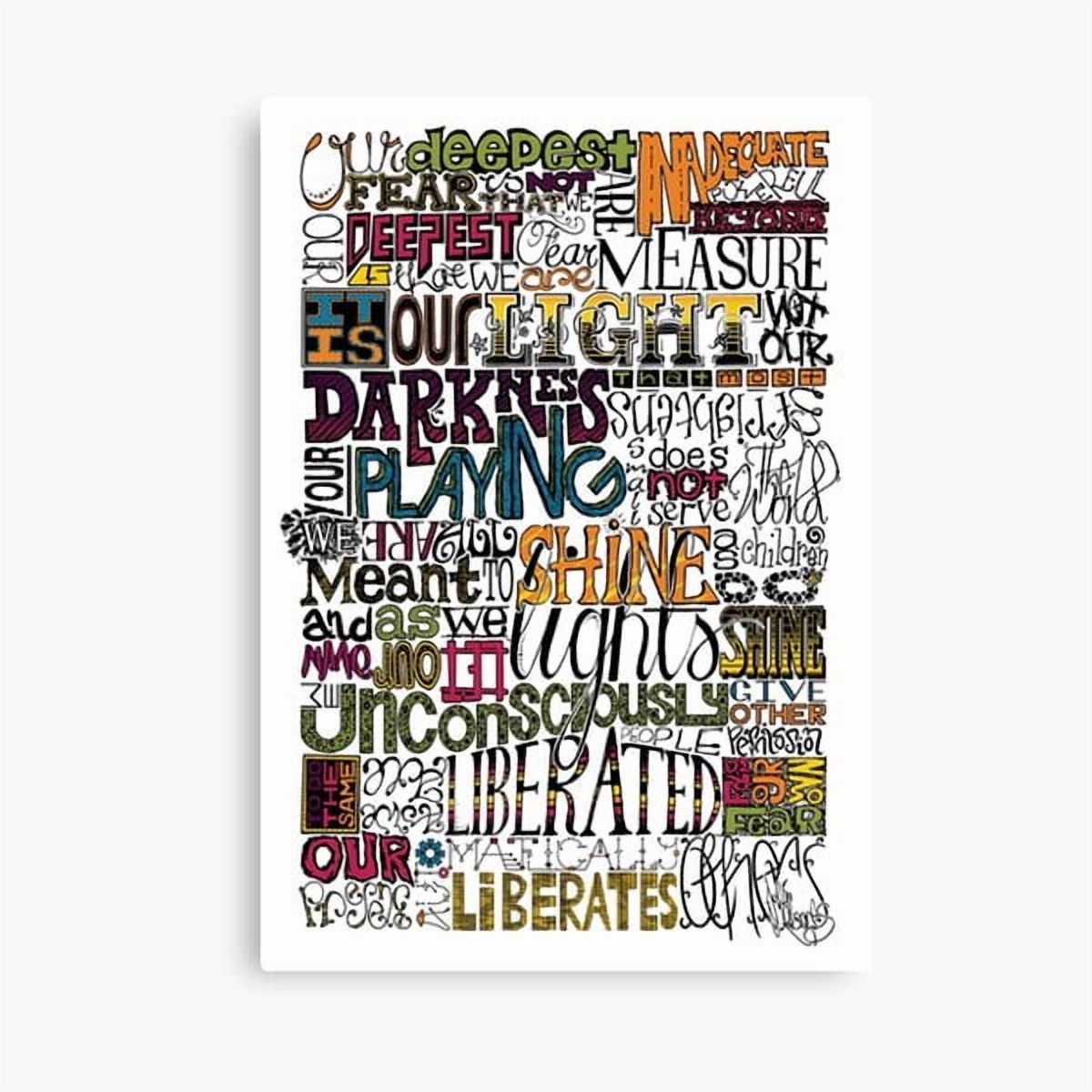 AatoeaX Deepest Fear Canvas Print Modern Wall Art Canvas Poster ...