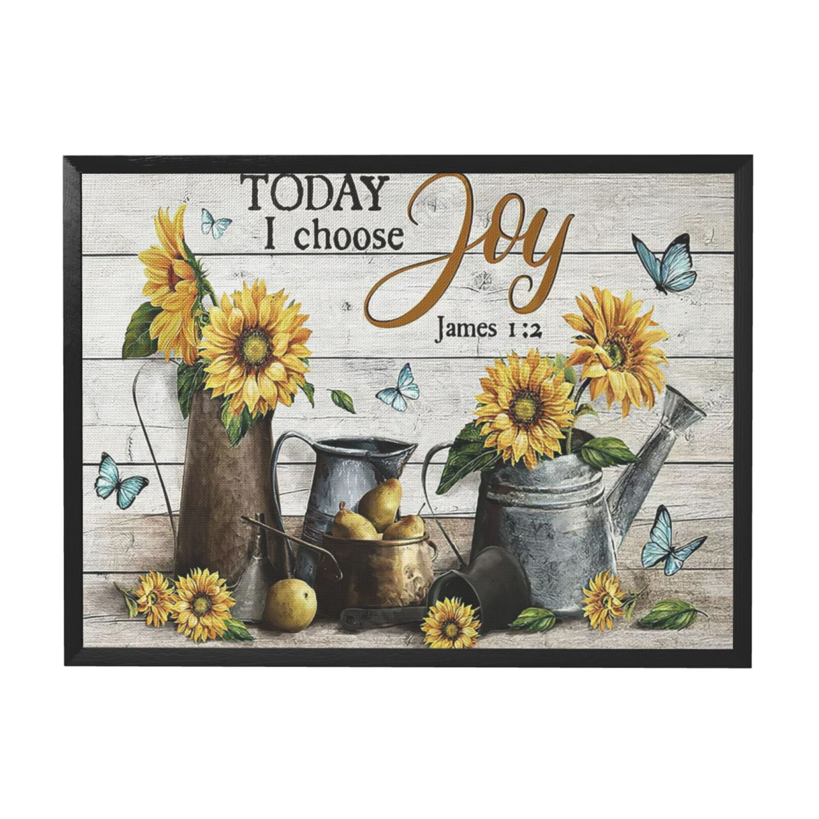 AatoeaX Farmhouse Sunflower Wall Art Country Sunflower Pictures Wall ...