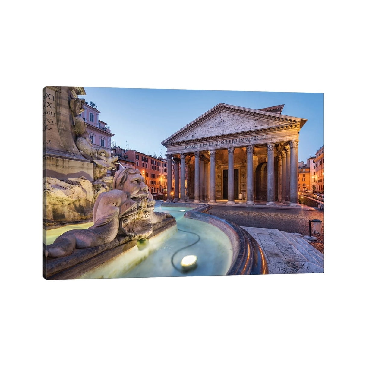 AatoeaX "Fontana Del Pantheon And Pantheon At The Piazza Della Rotonda ...