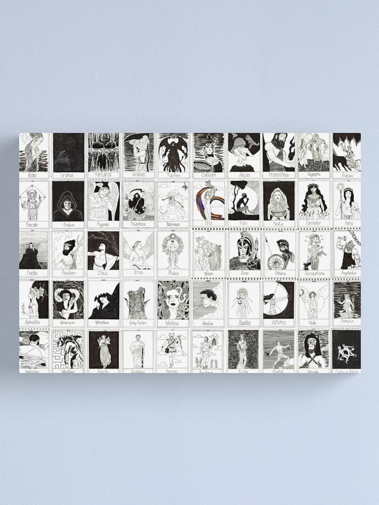 AatoeaX Greek Gods Canvas Print Modern Wall Art Canvas Poster ...
