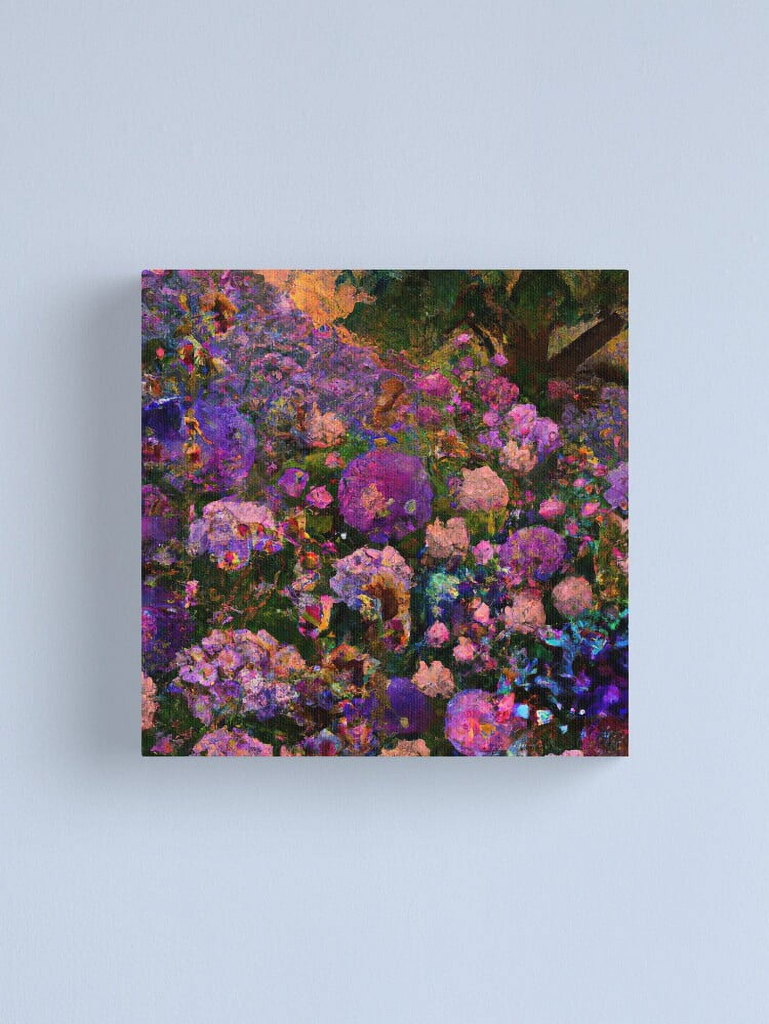 AatoeaX Gustav Klimt Flower Garden Canvas Print Aesthetic Home Decor ...