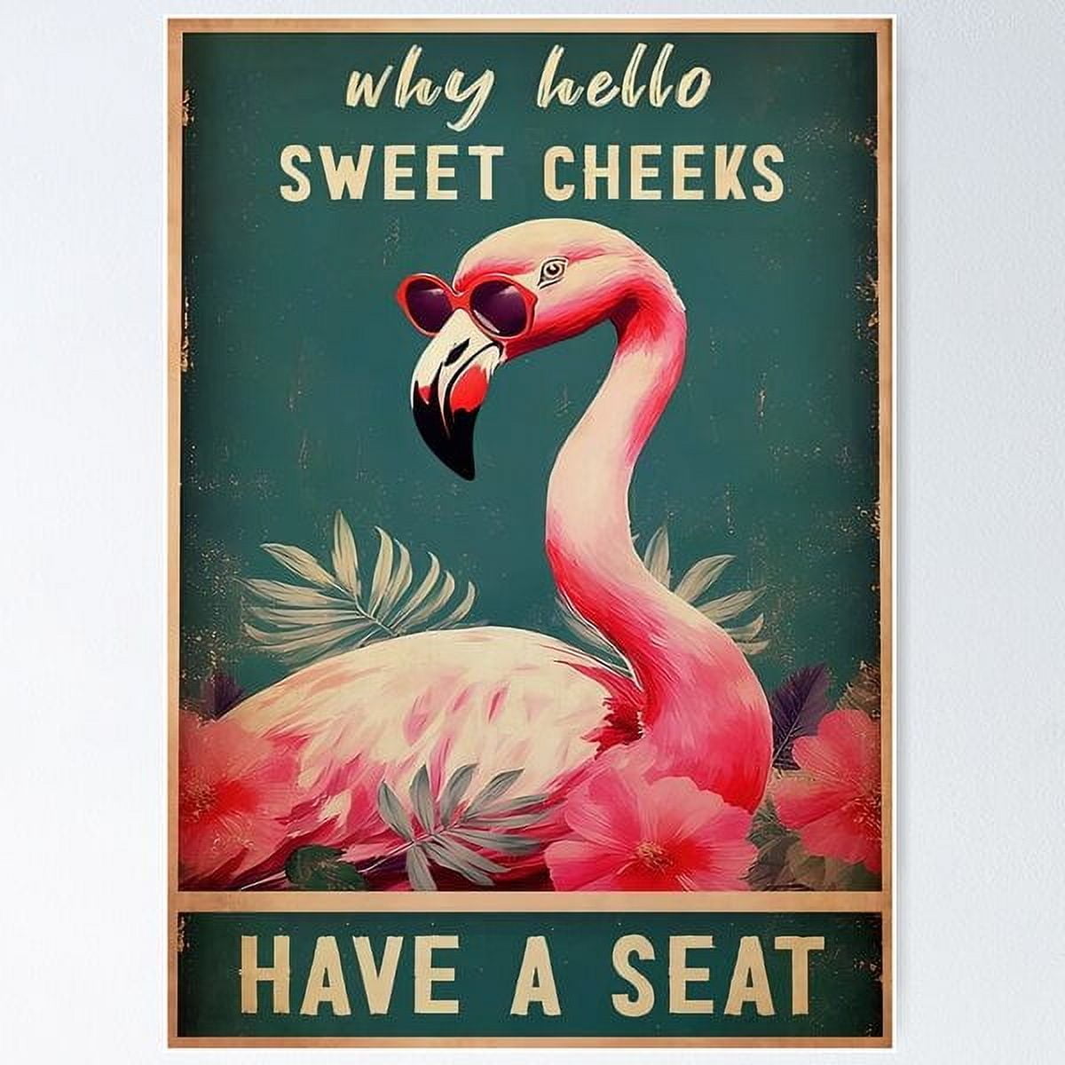 AatoeaX Hello Sweet Cheeks PosterAesthetic Home Decor – Perfect for Gallery Walls or Gifts, 12 ...