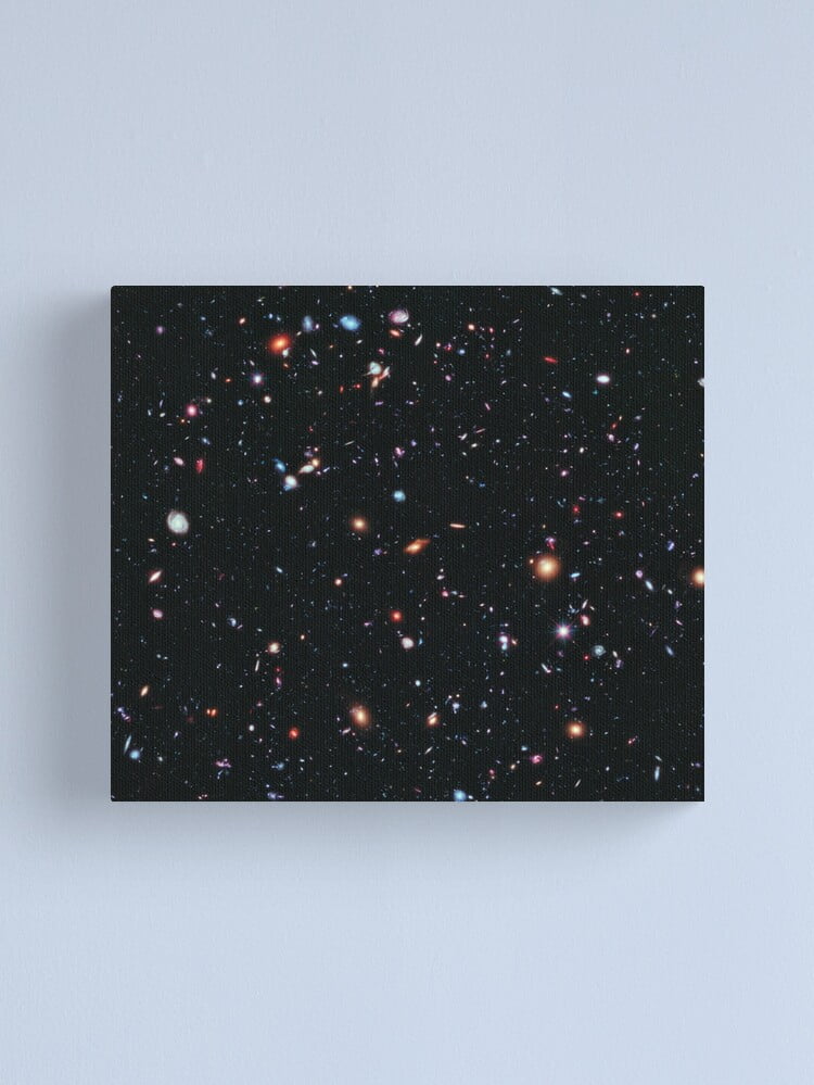 AatoeaX Hubble Extreme Deep Field Image of Outer Space Canvas Print ...