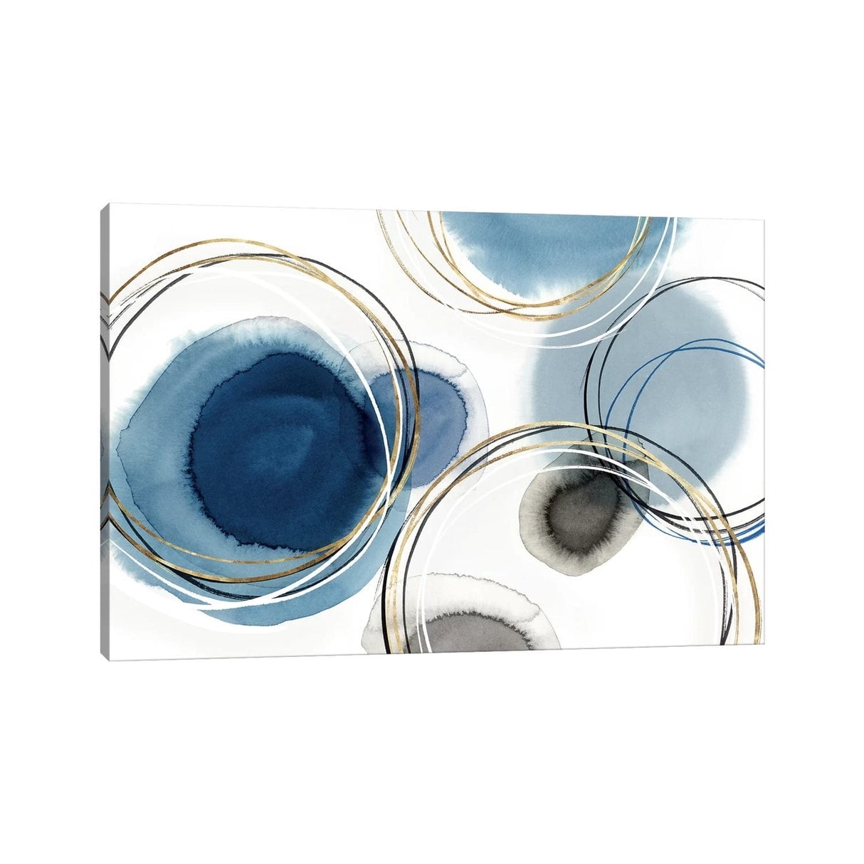 AatoeaX "Infinity Indigo I " Canvas Print Modern Wall Art Canvas Poster ...