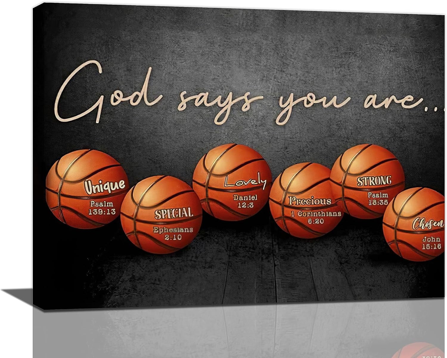 AatoeaX Inspirational Basketball Boys Room Wall Art Motivational Sports Basketball Pictures Wall ...