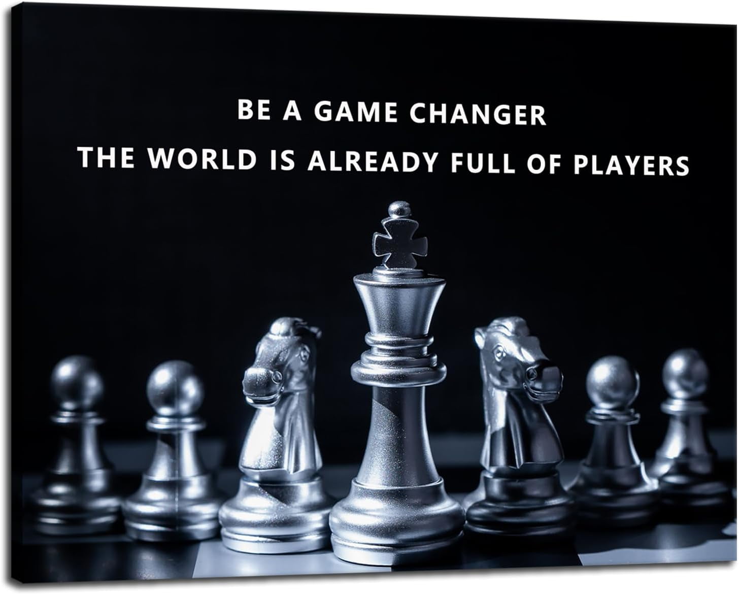 AatoeaX Inspirational Canvas Wall Art Motivational Quotes Be A Game ...
