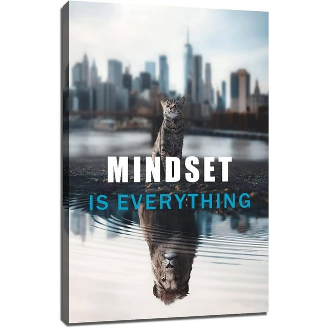 AatoeaX Inspirational Canvas Wall Art Motivational Success Painting ...