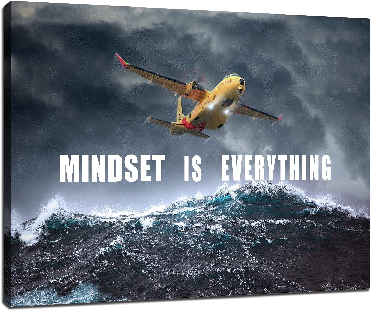 AatoeaX Inspirational Canvas Wall Art Motivational Success Painting ...