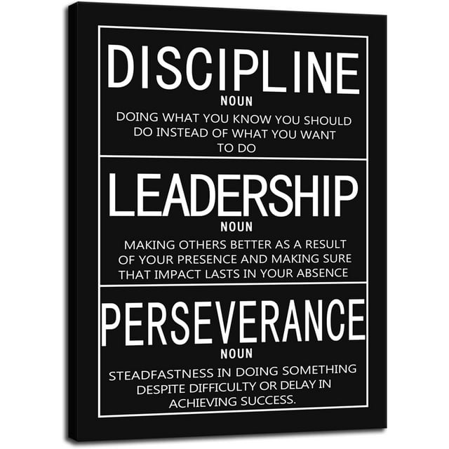 AatoeaX Inspirational Canvas Wall Art Motivational Success Picture Positive Inspiring Painting ...