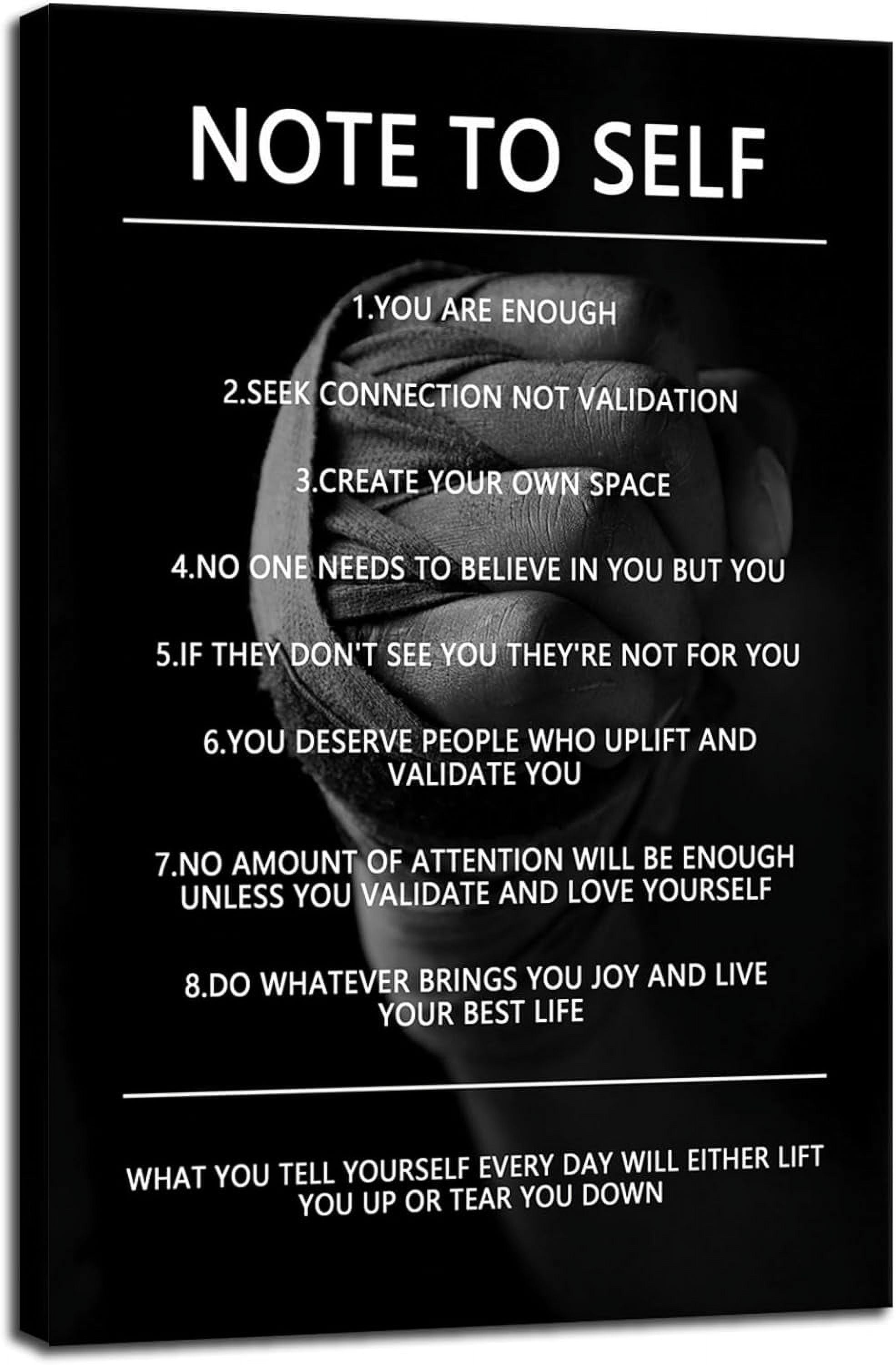 AatoeaX Inspirational Canvas Wall Art Painting Motivational ...