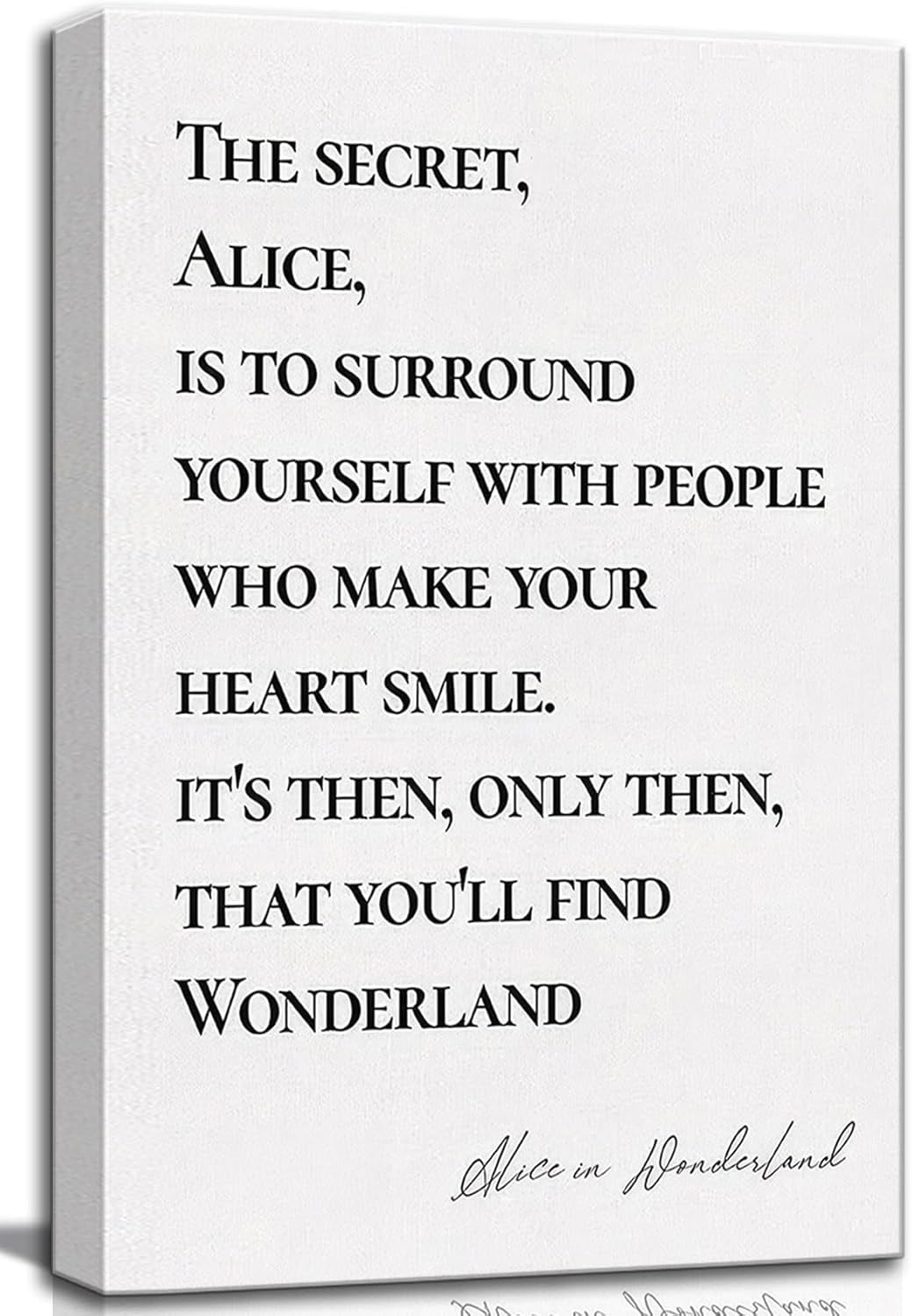 AatoeaX Inspirational Office Canvas Wall art Black and White ...