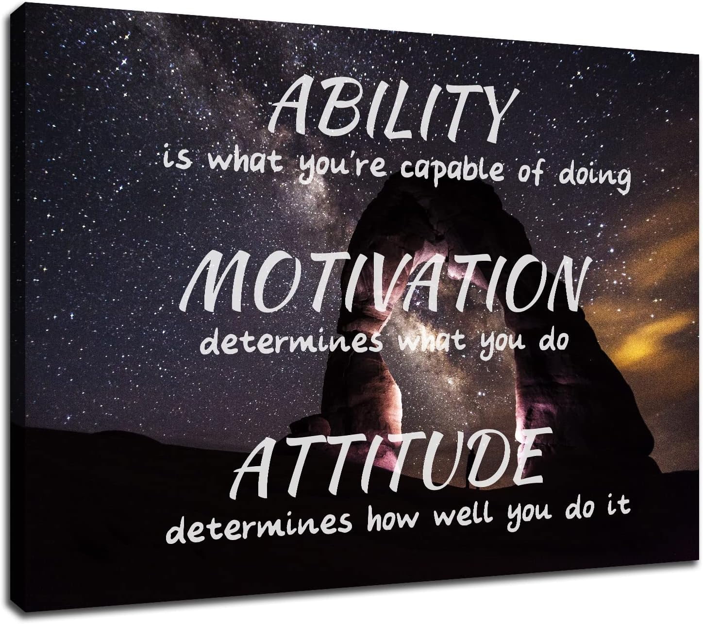 AatoeaX Inspirational Office Wall Art Motivational Quotes Poster ...