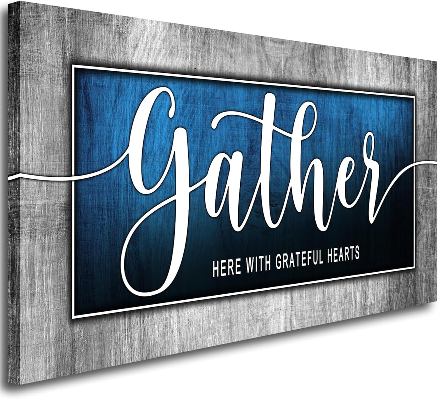 AatoeaX Inspirational Quote Canvas Wall Art for Living Room-Gather ...