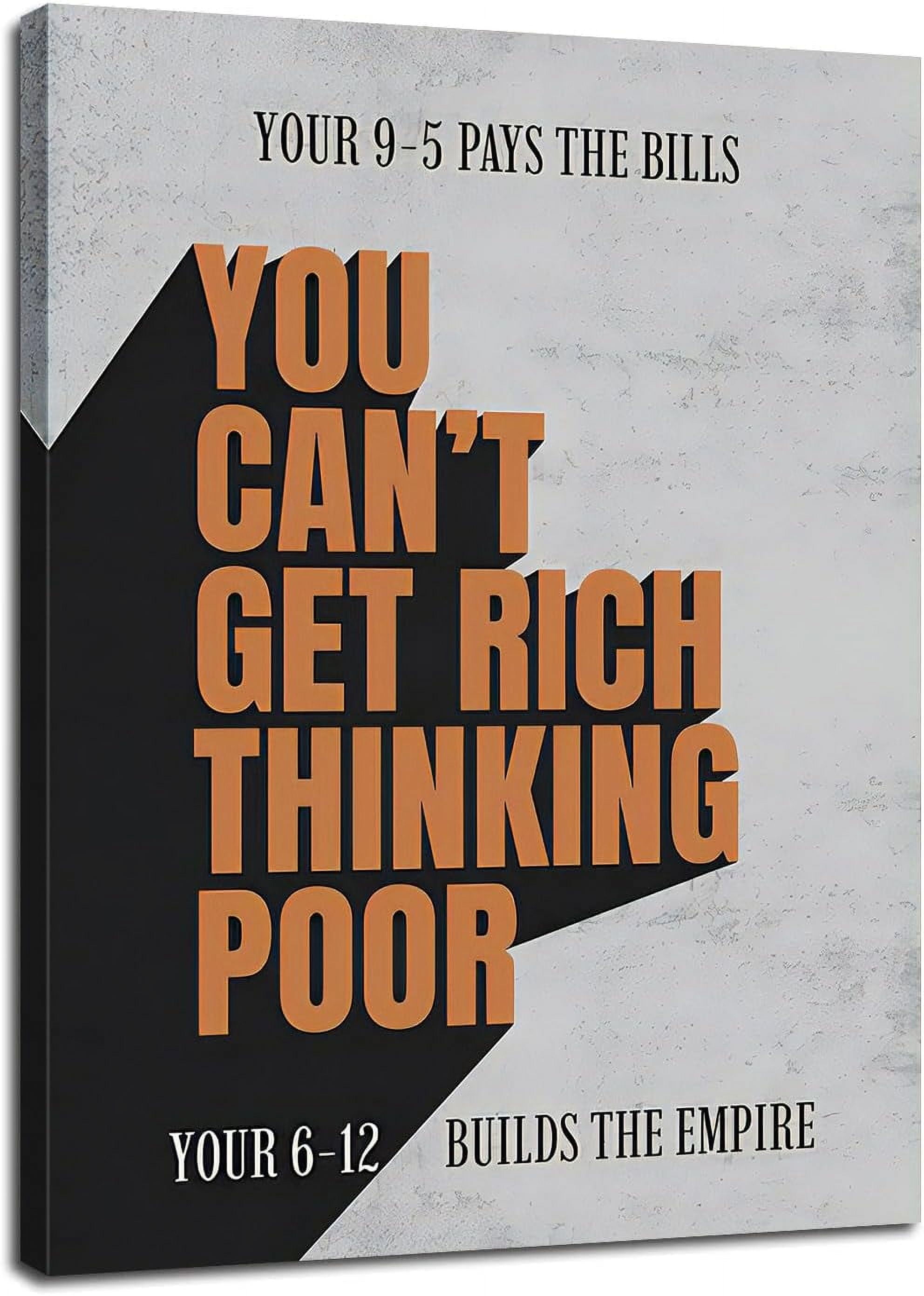 AatoeaX Inspirational Quote Success Tree Motivational Wall Art ...