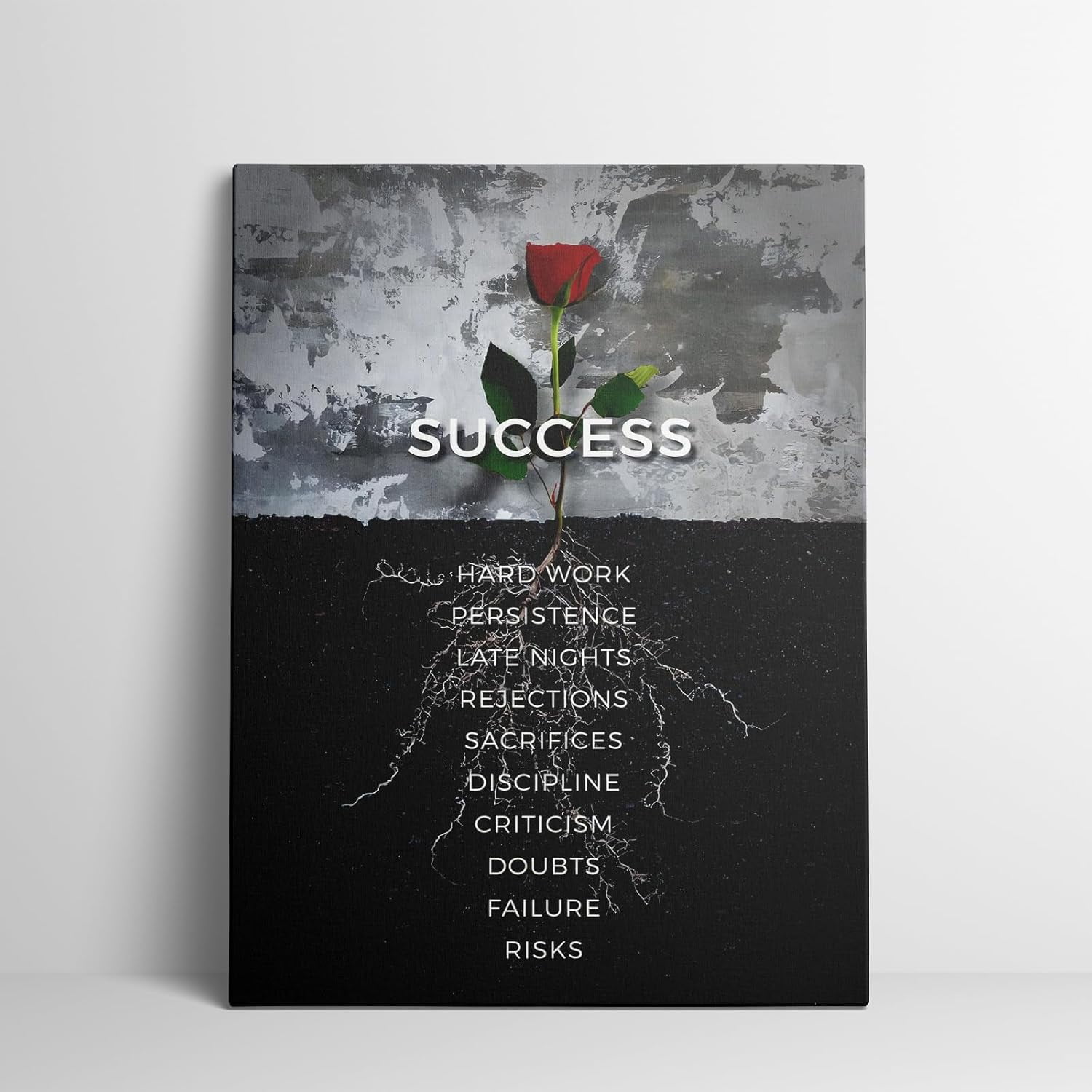 AatoeaX Inspirational Quote Success Tree Motivational Wall Art ...