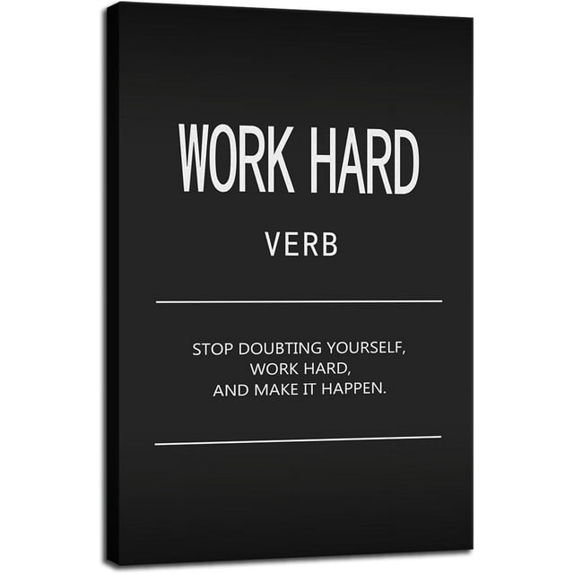 AatoeaX Inspirational Wall Art Office Decor Motivational Entrepreneur ...