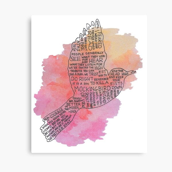 AatoeaX To Kill A Mockingbird Canvas Print Modern Wall Art Canvas ...