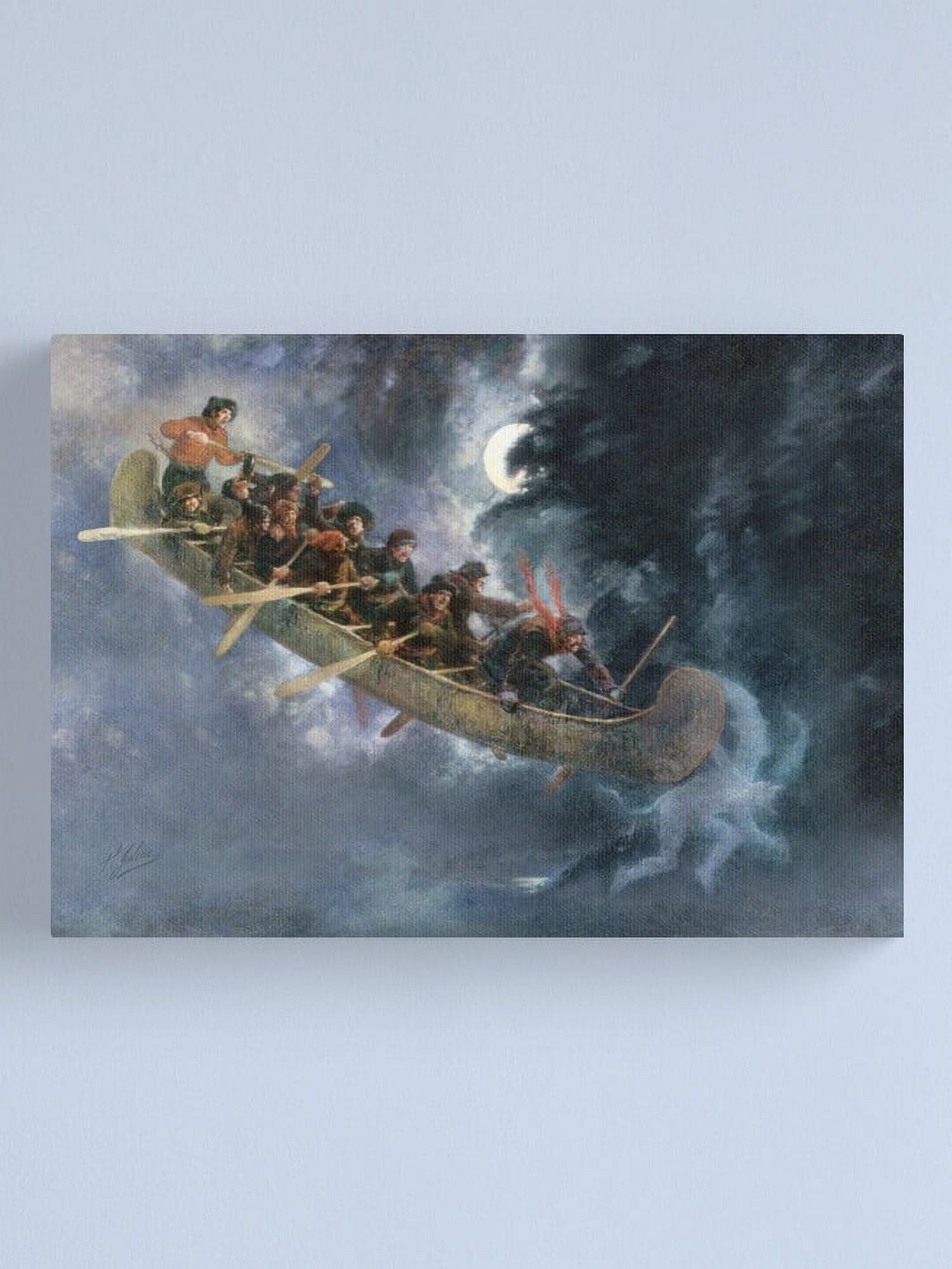 AatoeaX La Chasse-galerie The Bewitched Canoe The Flying Canoe French ...