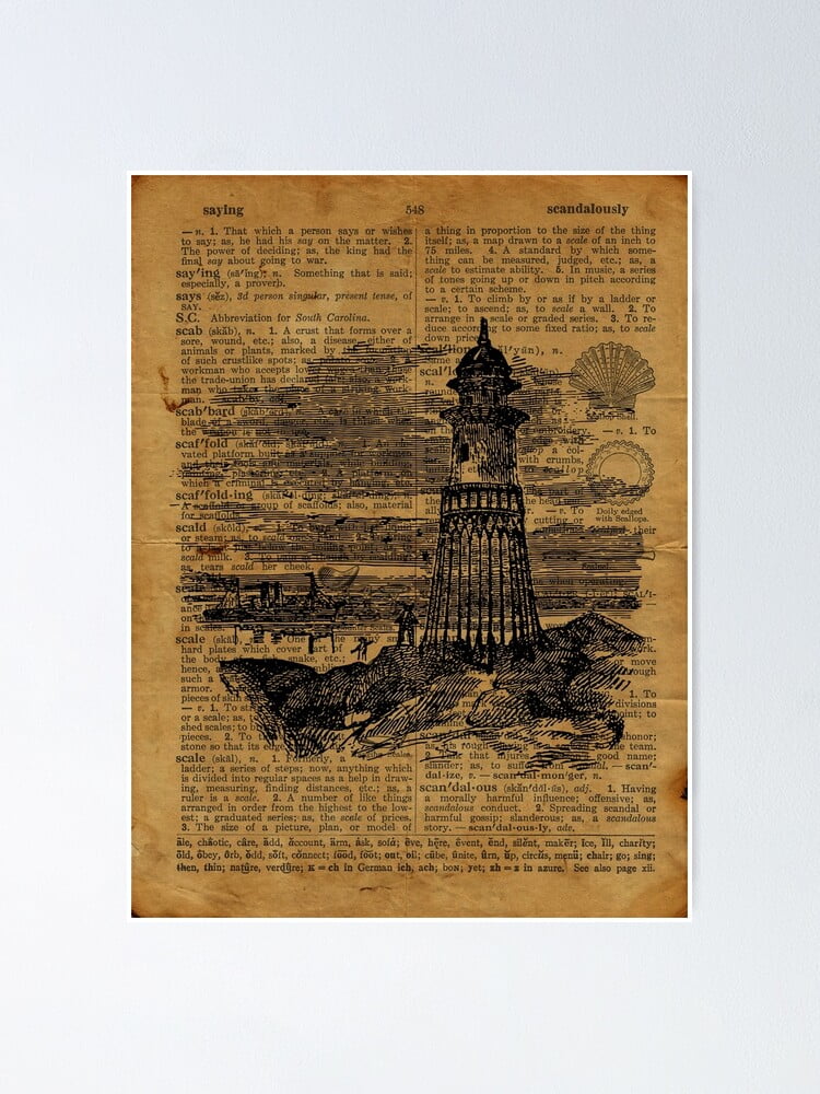 AatoeaX Lighthouse Poster Modern Wall Art Canvas Poster – Aesthetic ...