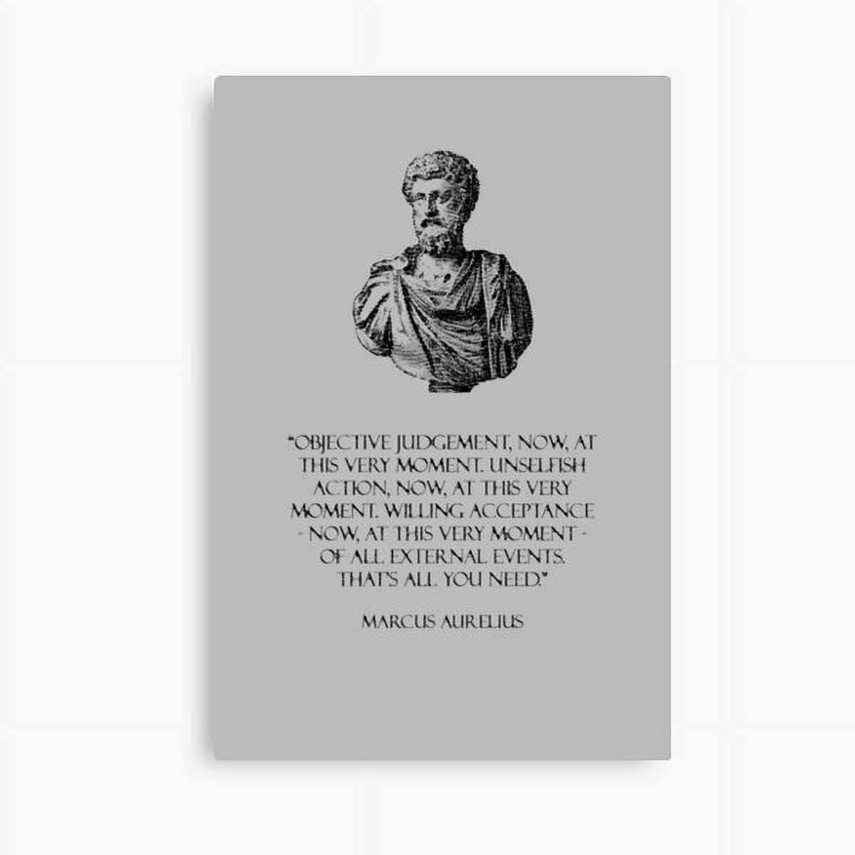 AatoeaX Marcus Aurelius - Stoicism Canvas Print Modern Wall Art Canvas ...